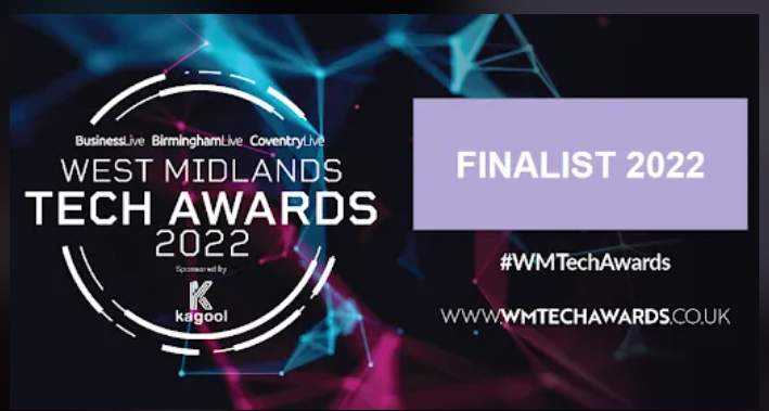 Aspire shortlisted at the 'West Midlands Tech Awards' 2022